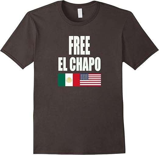 Amazon.com: Free El Chapo T Shirt- Joaquin El Chapo Guzman Shirt: Clothing