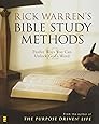 Rick Warren's Bible Study Methods: Warren, Rick: Amazon.com: Books