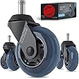 Amazon.com : Stealtho Magic Office Chair Wheels Replacement - Protect ...