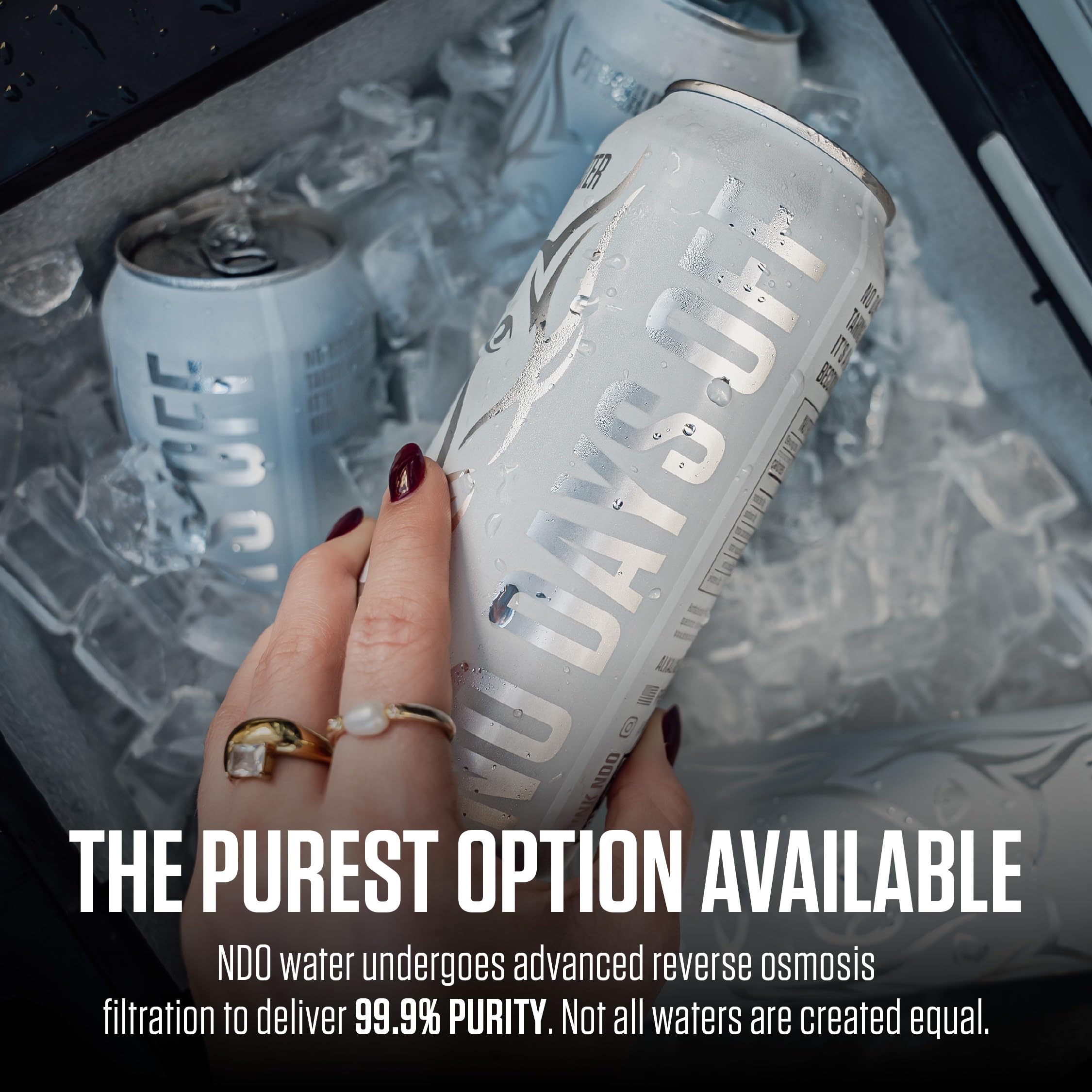 Mua NO DAYS OFF Premium Water - 12 Pack, 16 fl oz, Still - 8.1pH Alkaline Ultra-Purified Reverse ...