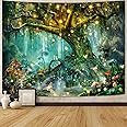 Amazon.com: Spenlife Nature Tree Tapestry Mystical Forest Tapestry for ...