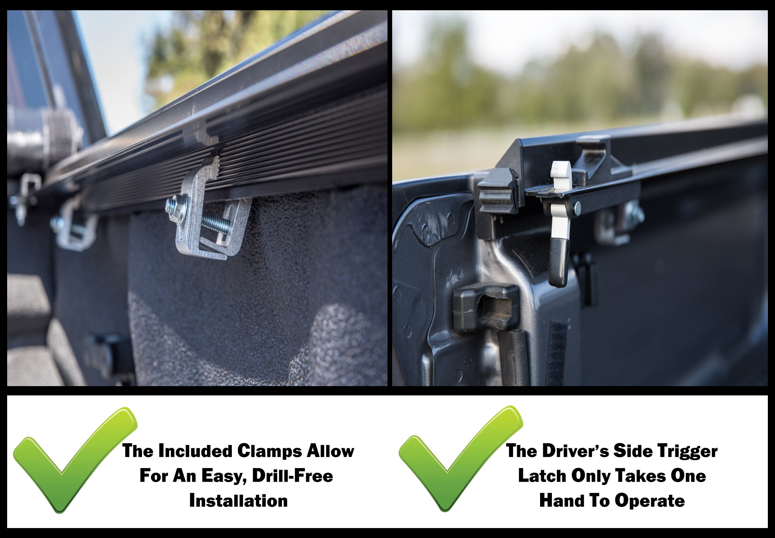 Gator ETX Soft Roll Up Truck Bed Tonneau Cover | 53106 | fits 07-13 GM ...