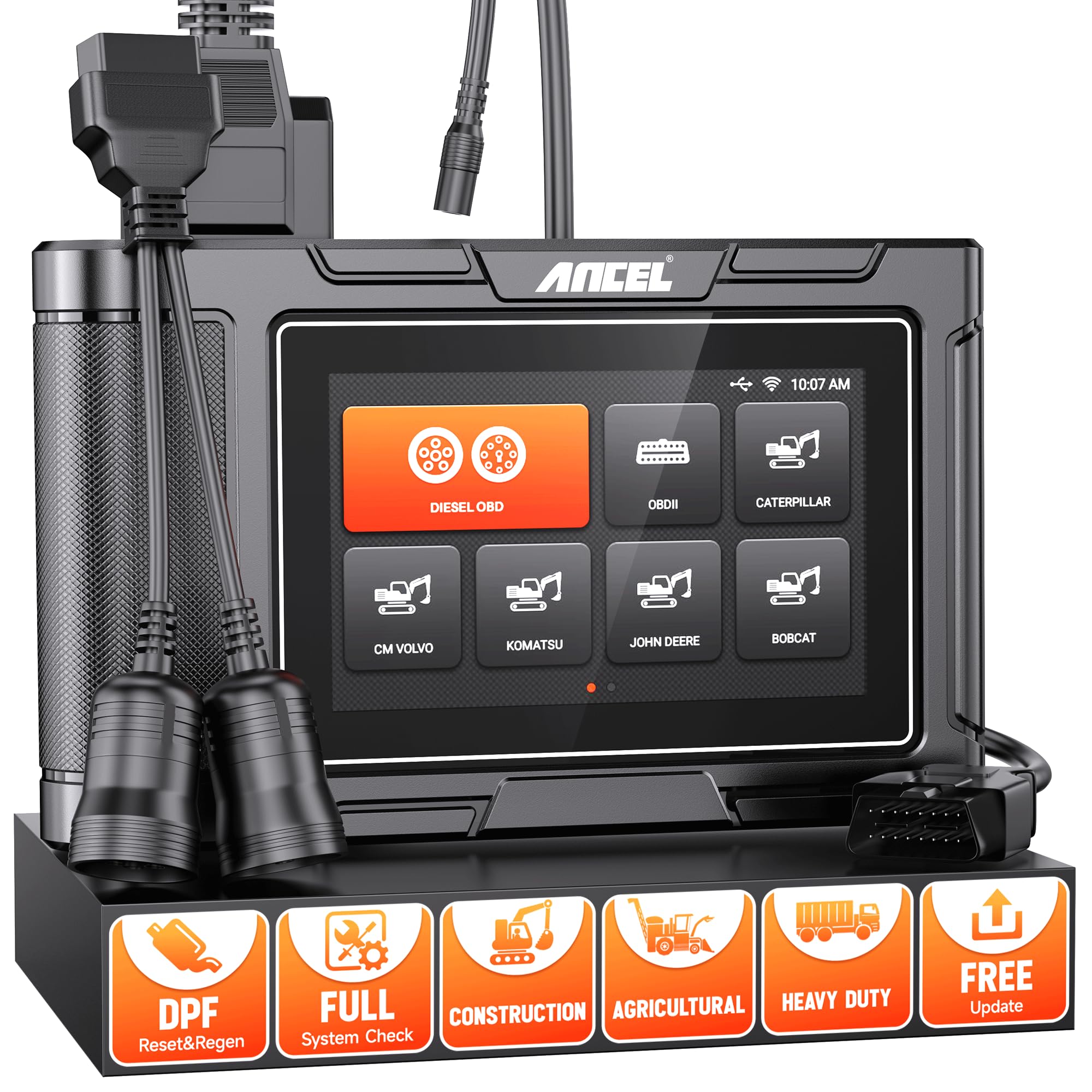 Mua ANCEL HD3600 Heavy Equipment Diagnostic Tool with D-P-F Regen, Full ...