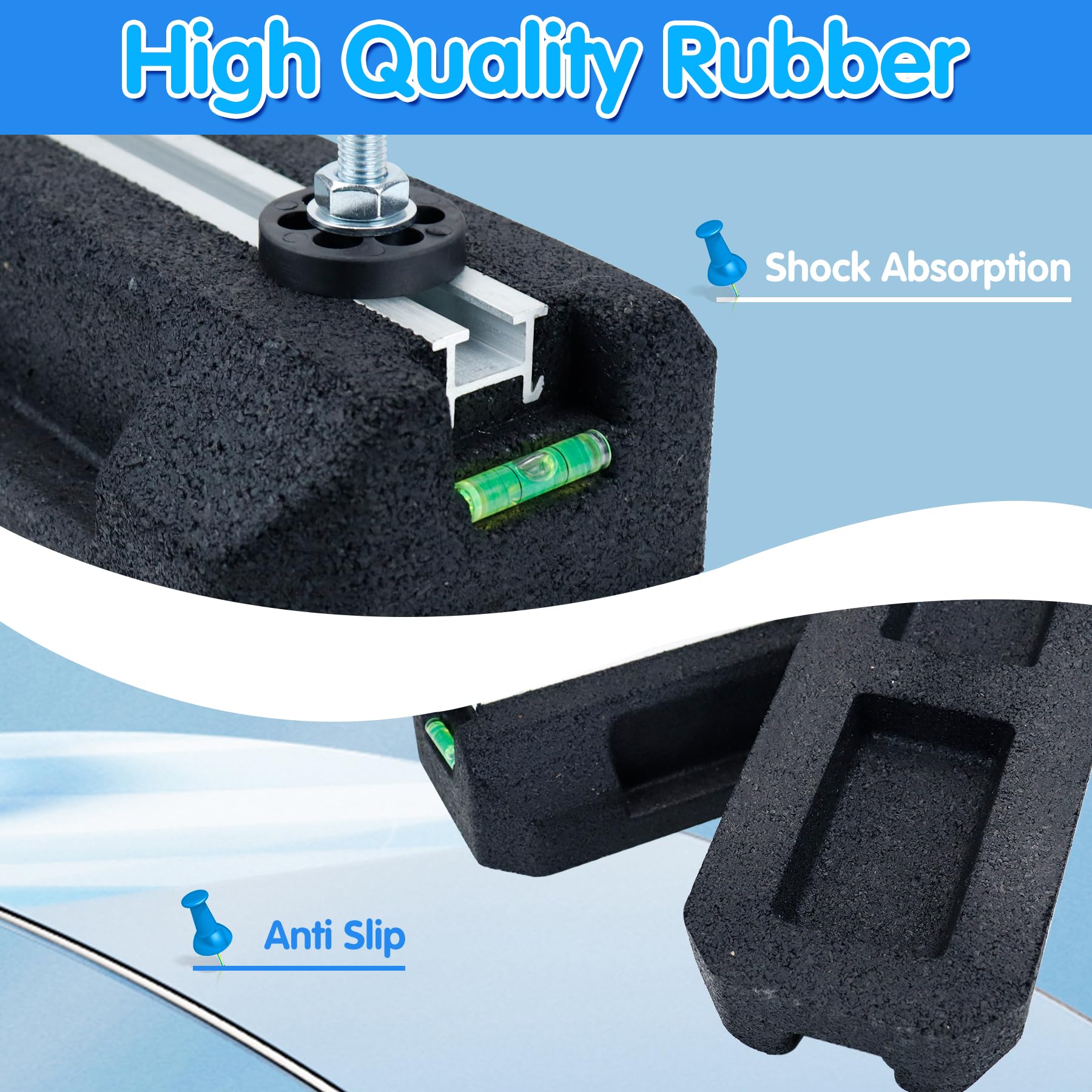 Mua Air Jade Floor Mounting Base Kit for Ductless Mini Split Air Conditioner Condensers, Rubber ...