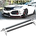 Amazon.com: DREAMOTOR Front Bumper Lip Spoiler, Car Universal Adjustable Spoiler Splitter ...