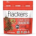Amazon.com: Flackers Organic Savory Flaxseed Crackers, Gluten Free, Non ...