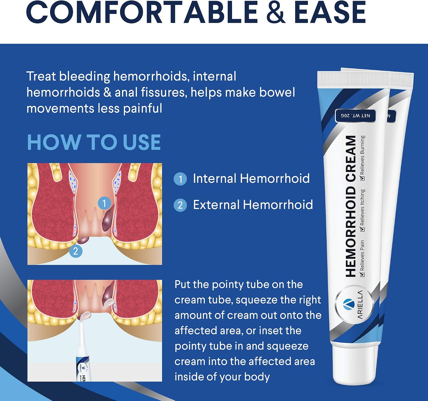 Hemorrhoid & Fissure Ointment (1.4OZ) – BigaMart