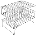 Amazon.com: P&P CHEF 3-Tier Cooling Rack Set, Stackable Stainless Steel ...