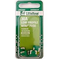 Amazon.com: Littelfuse LMIN015.VP MINI Low Profile 15 Amp Carded Blade Fuse, (Pack of 5) : Tools ...