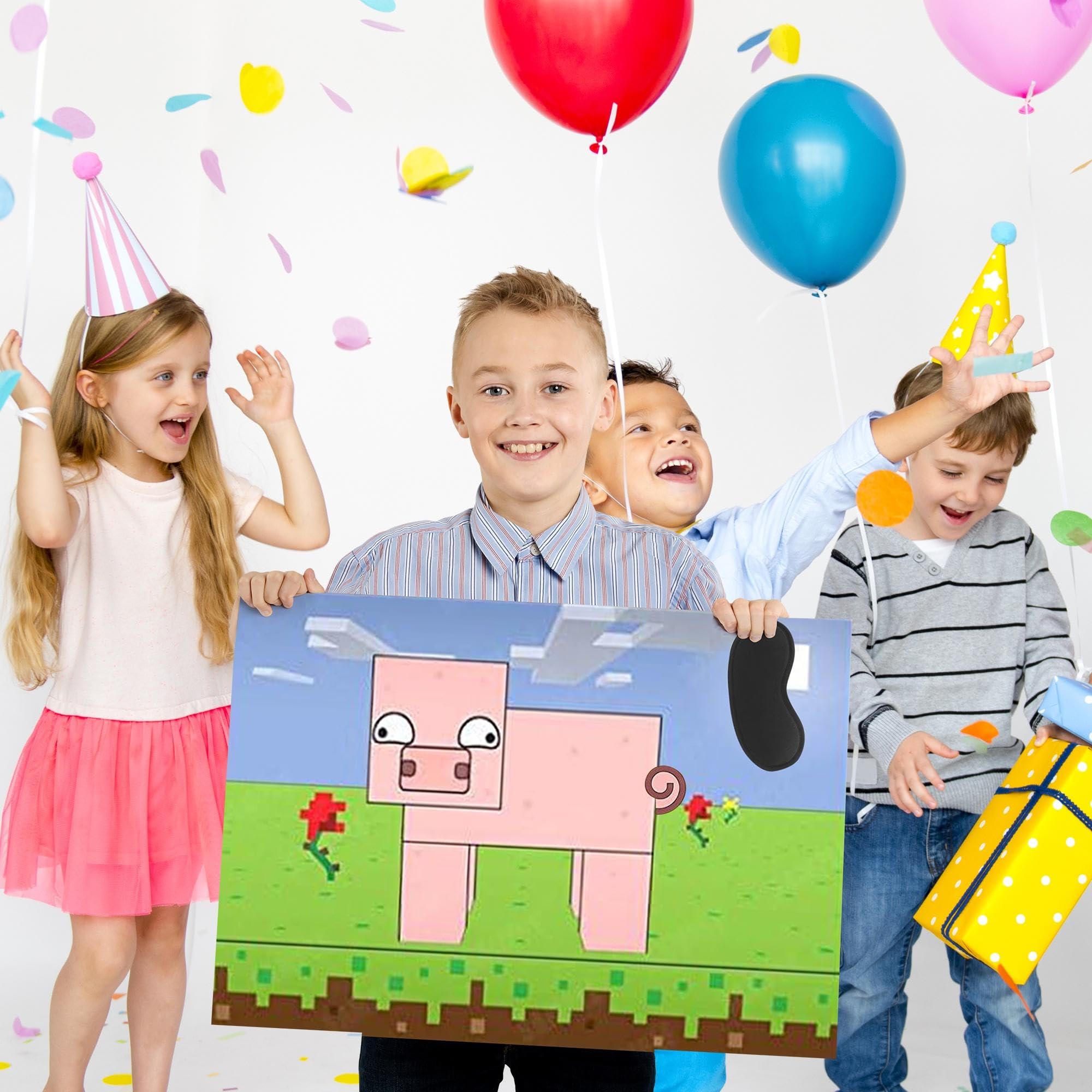 Mua Silly Goose Gifts Pin The Tail On The Pig - Fun Kids Birthday Party ...