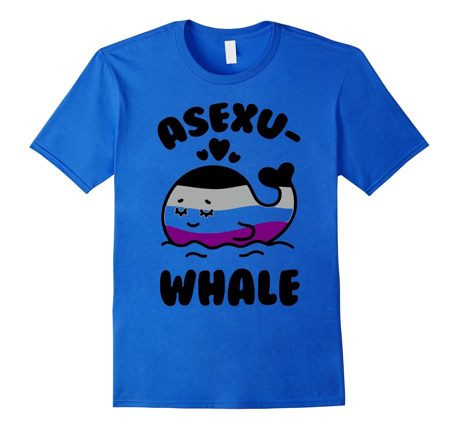 love asexual whale lgbt rainbow gay homo pride t-shirts