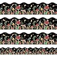 Amazon.com: Whaline 32.8ft Mushroom Bulletin Board Borders Woodland ...