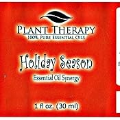Amazon.com : Plant Therapy Holiday Season Synergy Essential Oil 30 mL ...