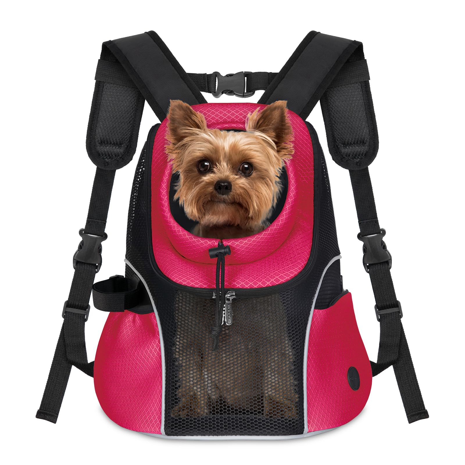 WOYYHO Pet Dog Carrier Backpack Small Dog Front Backpack Ventilated ...