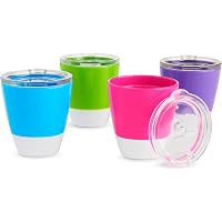 Amazon.com : Munchkin® Splash™ Open Toddler Cups with Training Lids, 7 ...