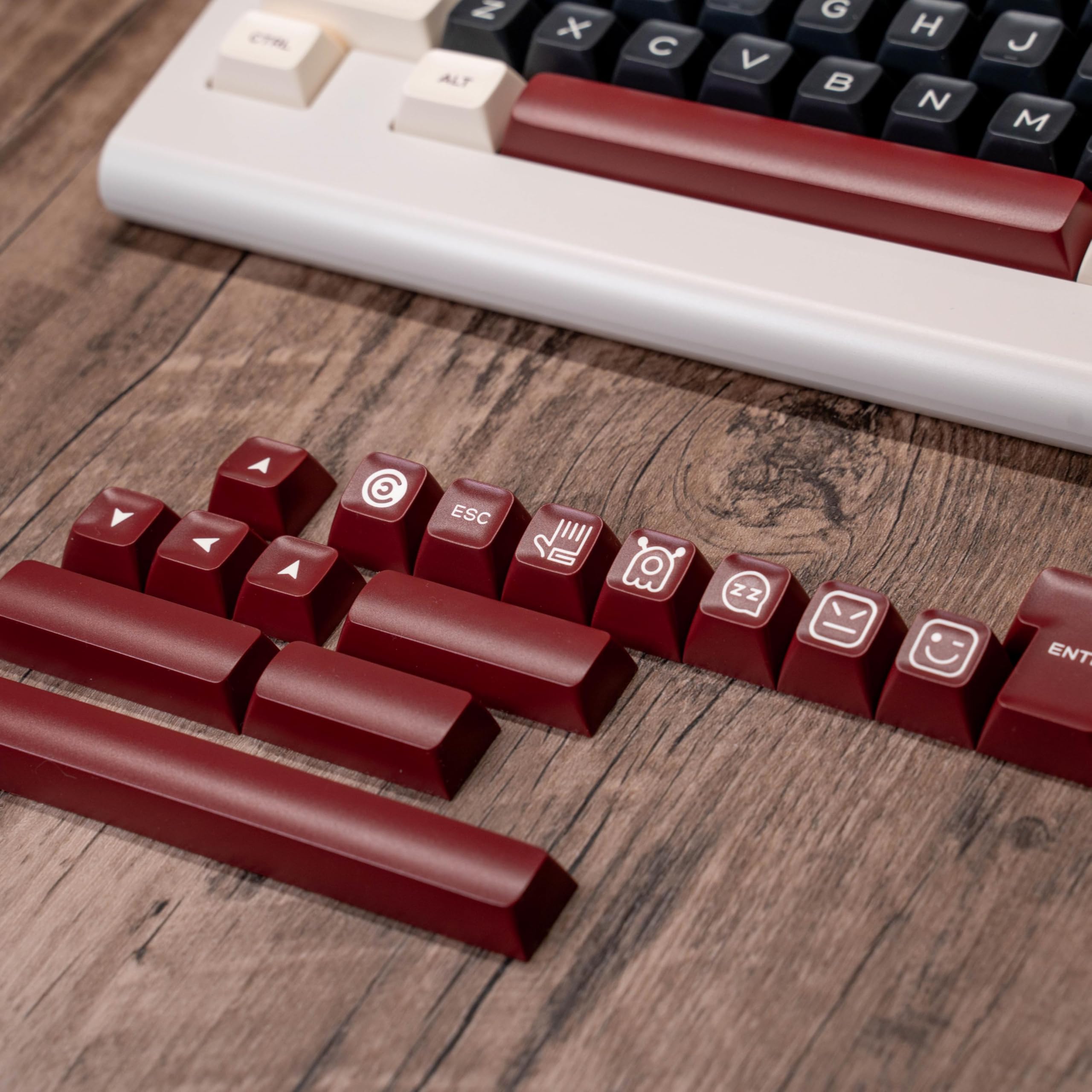Mua PBT Keycaps - Rome Keycaps Double Shot PBT Keycaps RSA Profile 160 ...