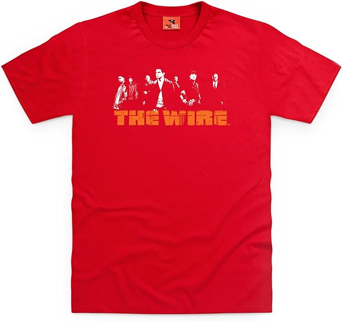 Official The Wire T-Shirt - Group, Herren, Rot, 5XL: Amazon.de: Bekleidung