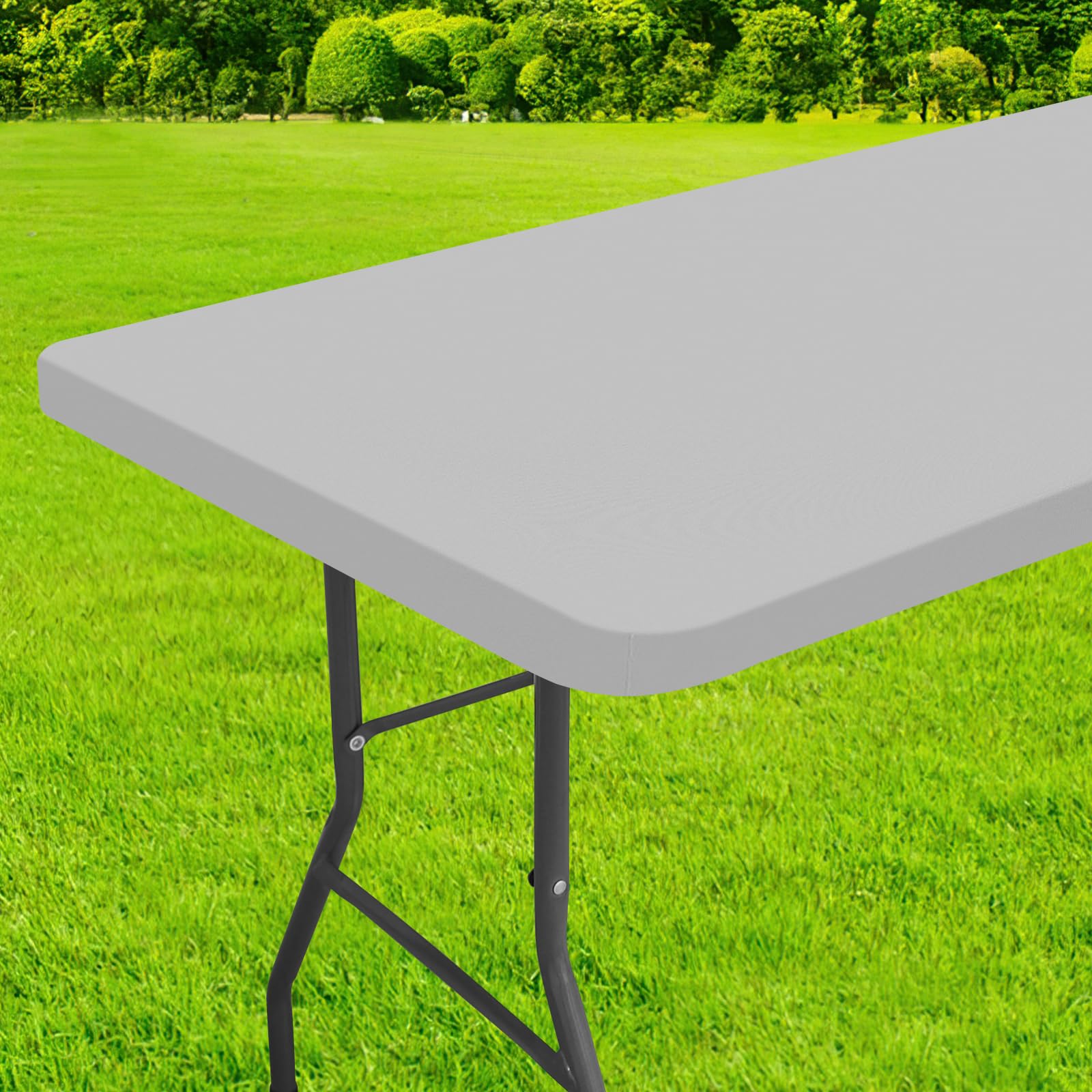 homing Rectangle Table Cloth Cover, Waterproof Polyester Elastic Fitted ...