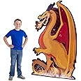 Amazon.com: Fun Express Dragon Life-Size Cardboard Cutout Stand-Up ...