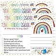 Amazon.com : Rainbow Happy Mail Teacher Notes to Parents Classroom Good ...