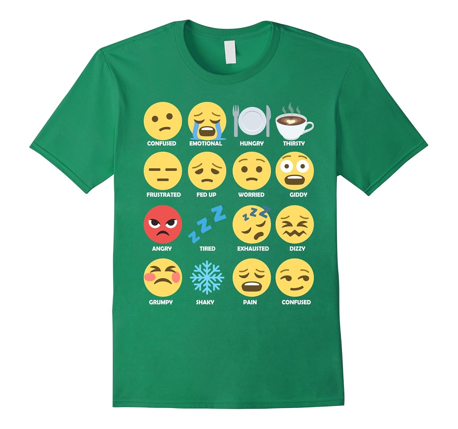 Diabetes Emojis T-Shirt for Men, Women & Kids-Art – Artvinatee