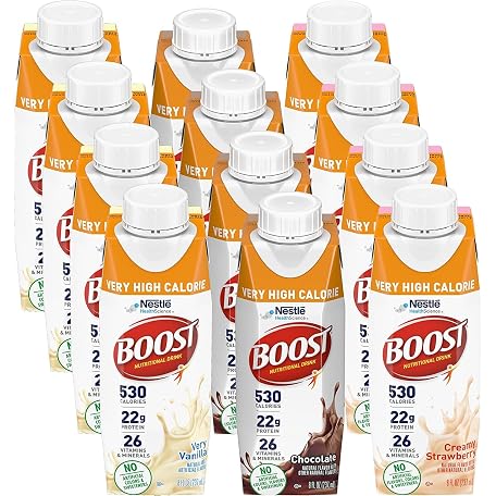 Mua BOOST Very High Calorie Nutritional Drink Variety Pack, 12 Count ...