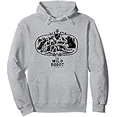Amazon.com: DreamWorks The Wild Robot Group Hug Premium T-Shirt ...