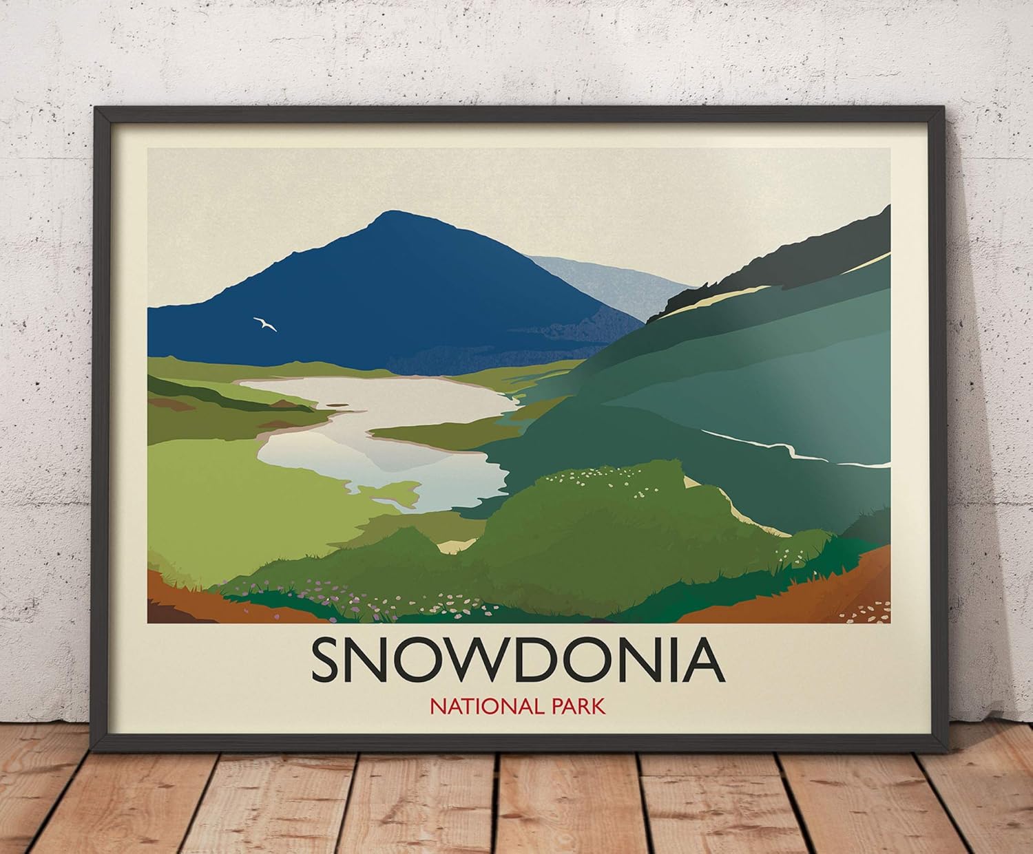 Snowdonia National Park art print.: Amazon.co.uk: Handmade