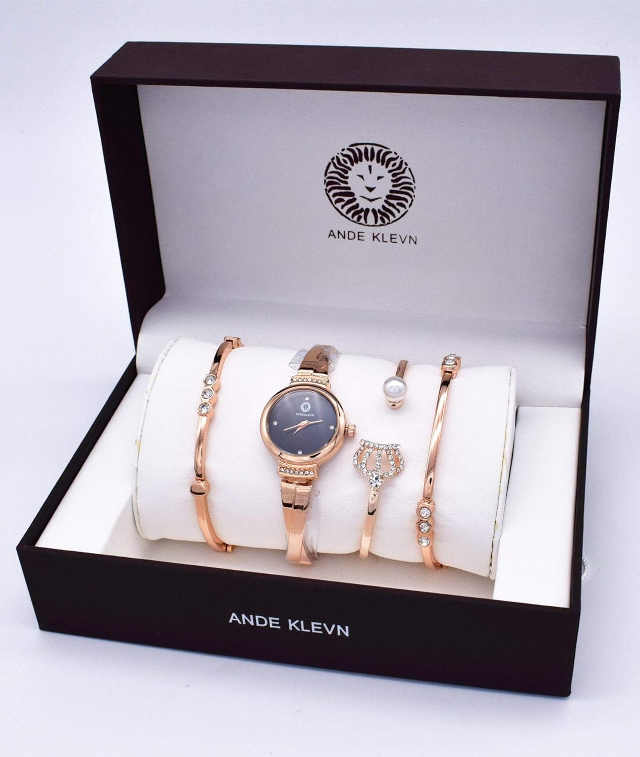 ANDE KLEVN Woman watch set with bracelet and wristband: Buy Online at ...