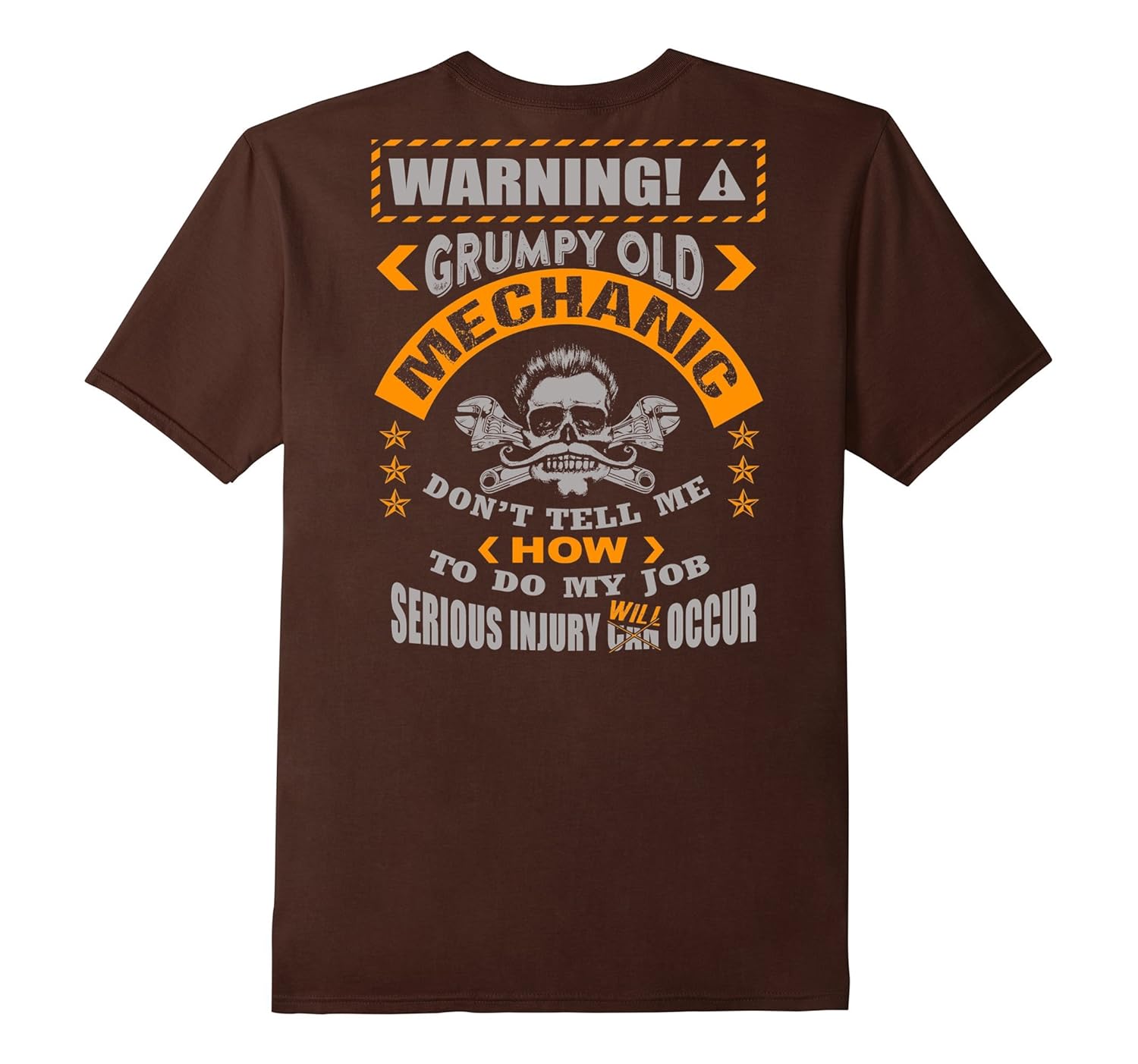 Men’s Grumpy Old Mechanic – Don’t Tell Me How To Do My Job-CL – Colamaga