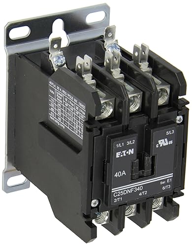 Eaton C25DNF340A Definite Purpose Contactor, 50mm, 3 Poles, Box Lugs ...