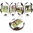 Amazon.com - YLOLUL 4 Folding Soccer Picture Frame Wood Sport Balls ...