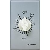 Intermatic FF5M 5-Minute Spring Loaded Wall Timer SPST No Hold ...
