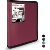 Amazon.com: Dunwell 11x14 Art Portfolio Binder - (Blue) Large Portfolio ...