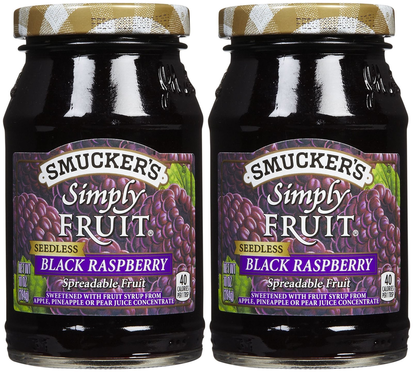 Amazon.com : Smucker's Simply Fruit Spreadable Fruit 10oz Jar (Pack of ...