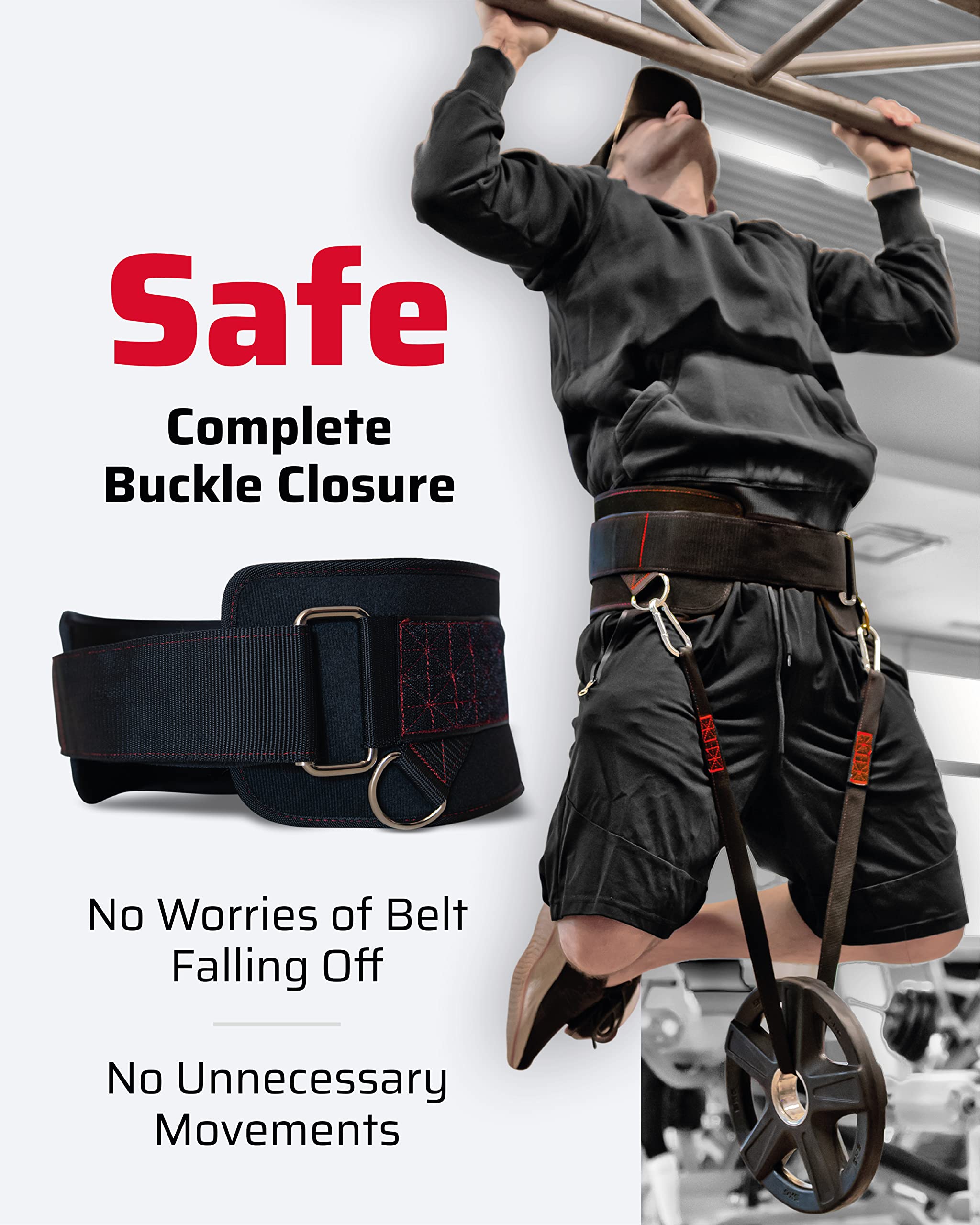 Mua THEFITGUY Ultimate Dip Belt | Secure Closure - No Sliding Down ...