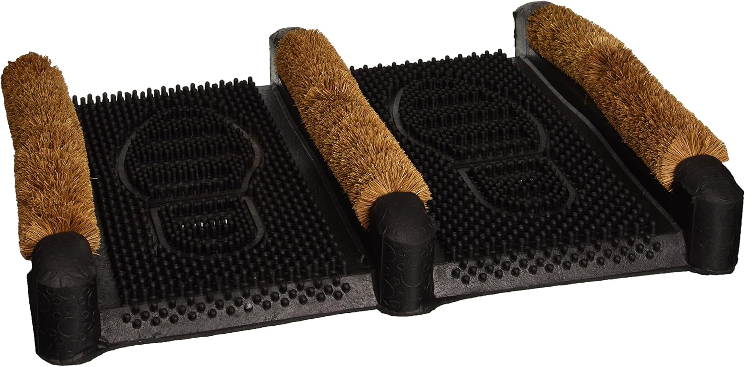 Rubber-Cal "Traditional Outdoor Boot Scraper, 2.5 by 12 by 16-Inch ...