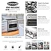 COSMO COS-965AGFC 36 in. Nebula Collection 3.8 cu. ft. Gas Range, 5 ...