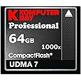 Amazon.com: KOMPUTERBAY 64GB Professional Compact Flash Card CF 1000X ...