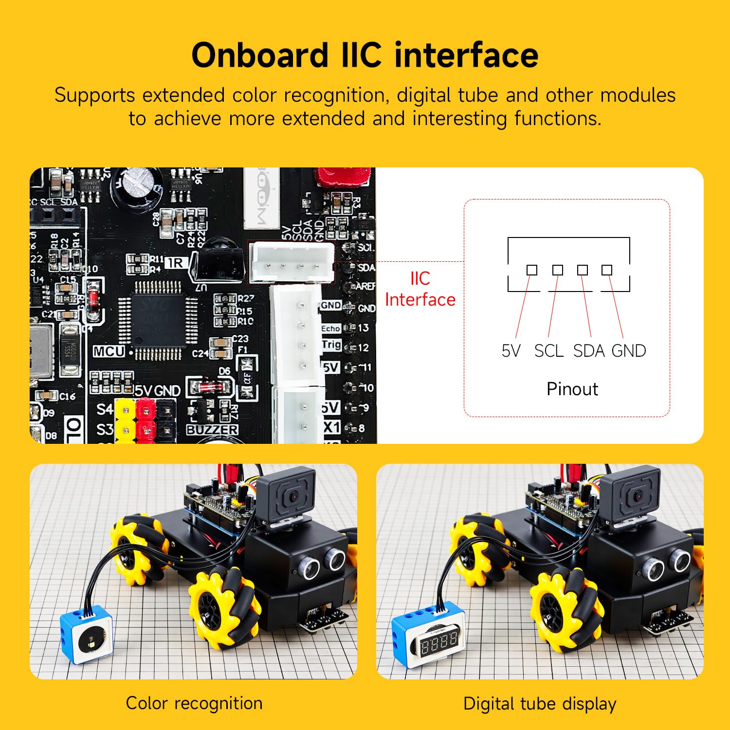 Mua Yahboom UNO R3 AI Smart Robot Kit Mecanum Wheel with ESP32 Camera ...