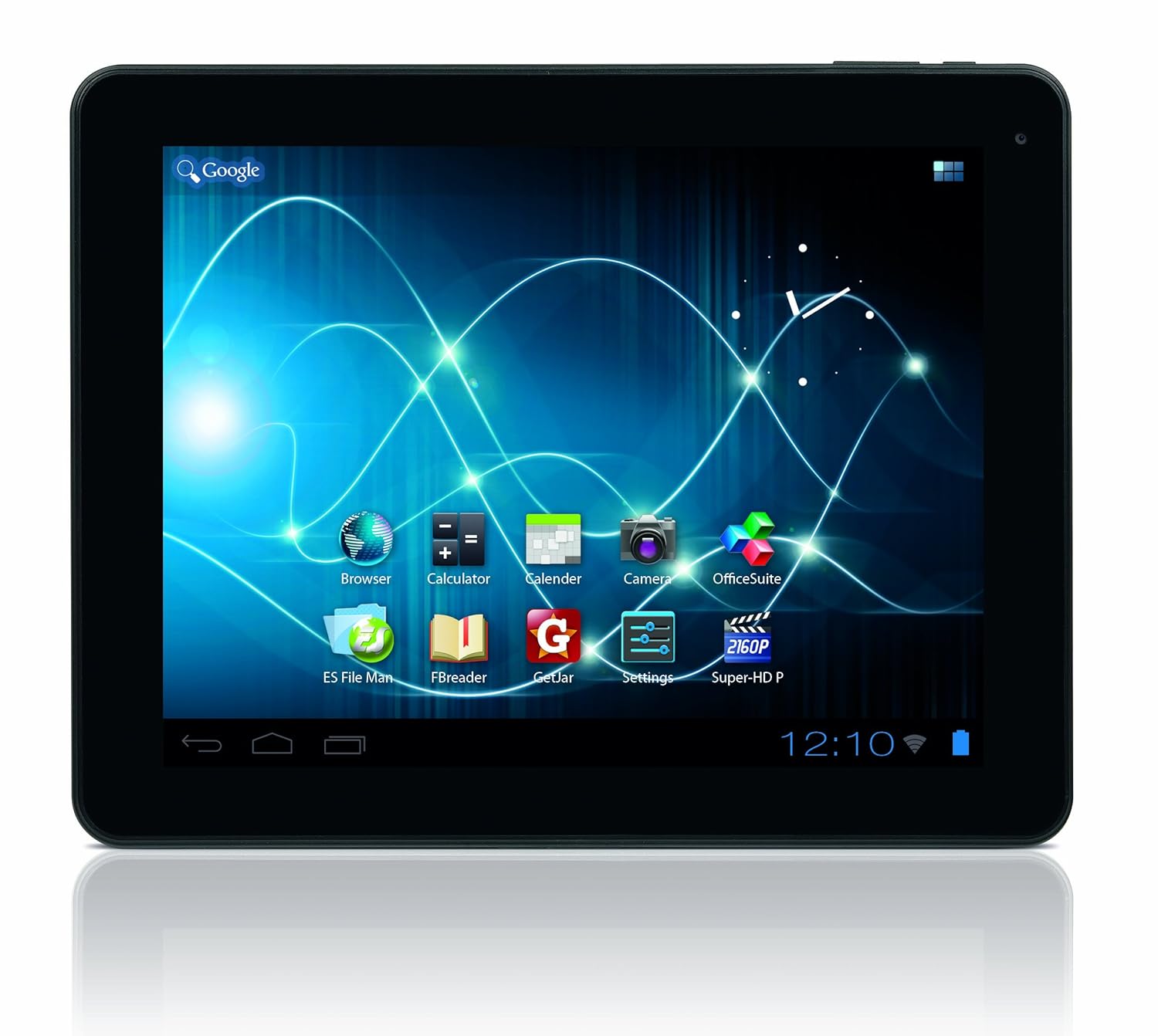 Yarvik GoTab Zetta 9.7 inch Tablet - Black (Cortex A8 1.2 GHz, 1GB RAM ...