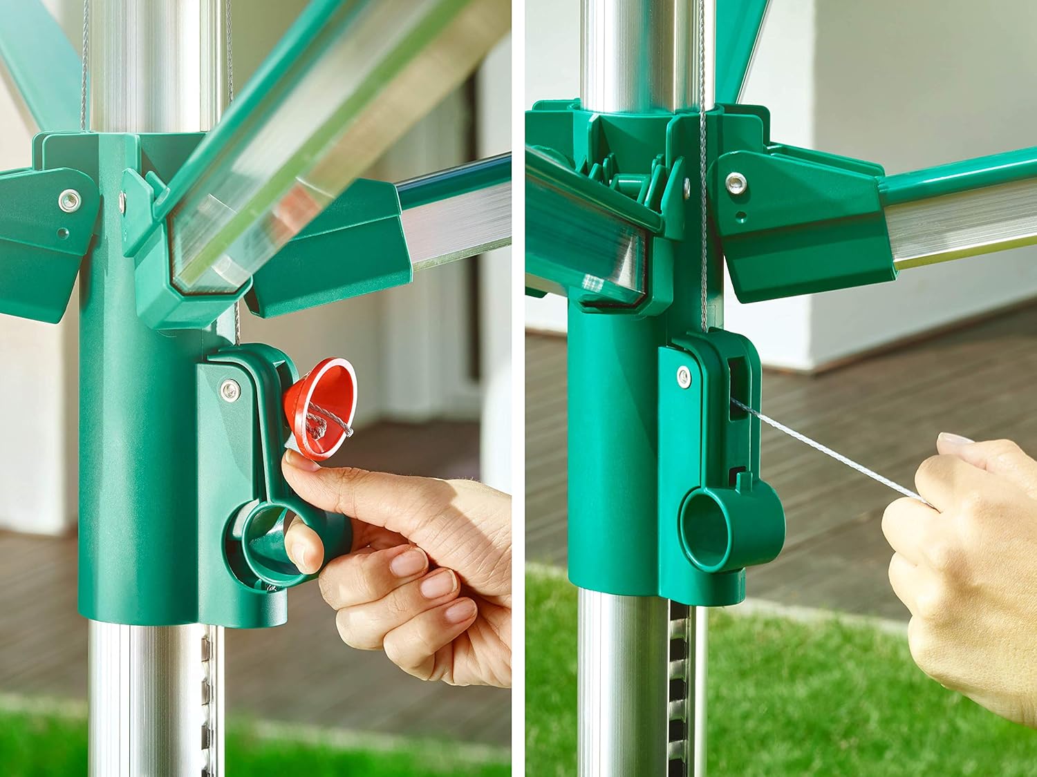 Leifheit Linomatic Rotary Washing Line 500 Comfort, 50 m – BigaMart