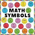 Amazon.com: 50PCS Math Bulletin Board Set Math Classroom Decoration ...
