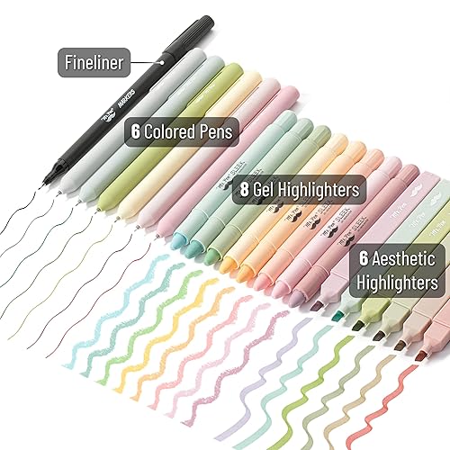 Mr. Pen 0.7mm Fine Point Refills Mr. Pen Aesthetic Ballpoint Pens - 10 ...