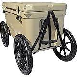 Amazon.com : Cooler Wheel Kit with 10" Pneumatic Rubber Tires for YETI ...