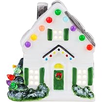 To Paint Ceramic Churches - Lighted Church, Ceramic Church, Christmas ...