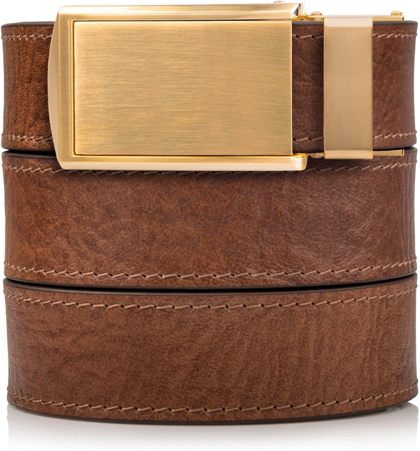 SlideBelts Men's Premium Top Grain Leather Ratchet Belt at Amazon Men’s ...