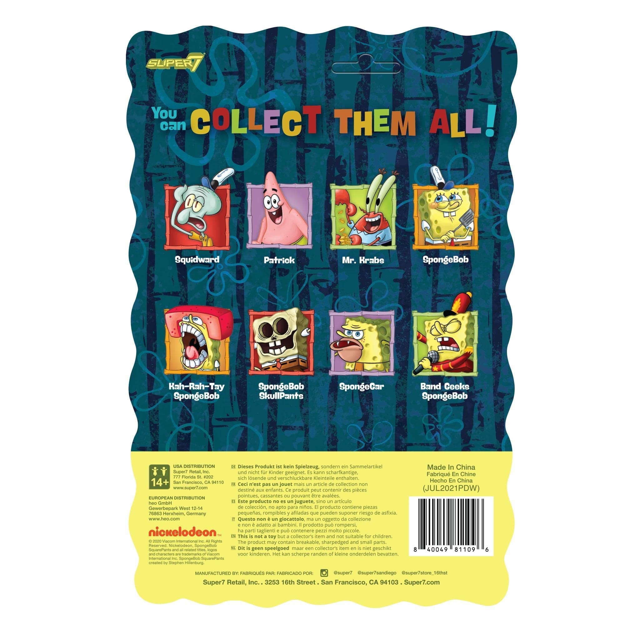 Mua Super7 Spongebob Squarepants SpongeGar - 3.75" Spongebob Action ...