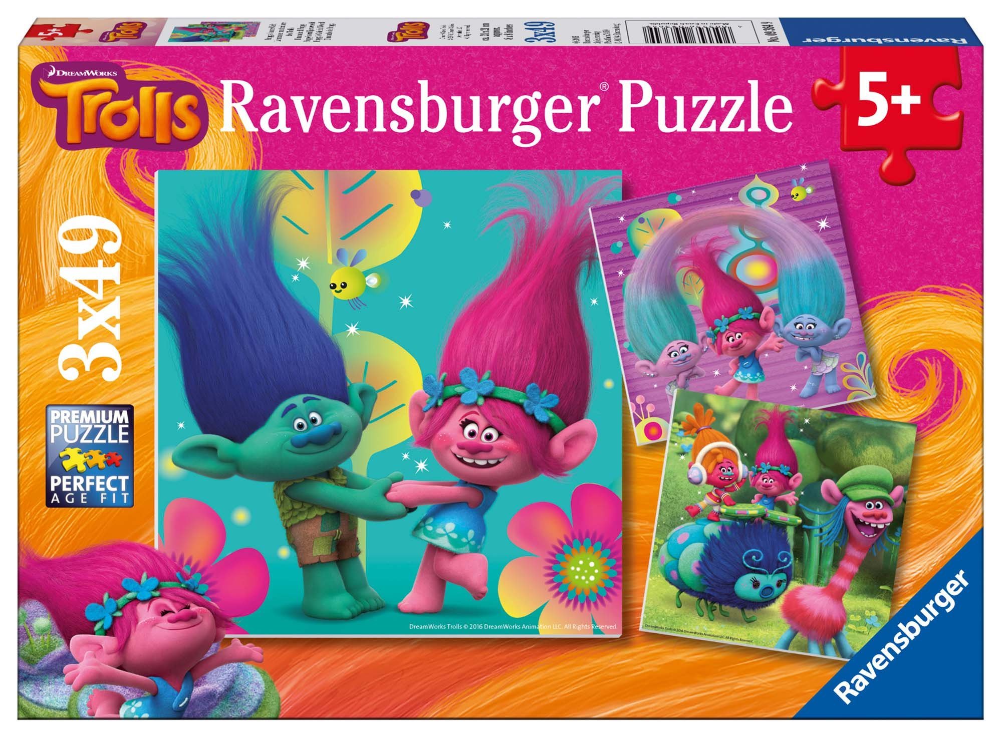 Multiple Designs to Choose From! Ravensburger TROLLS Childrens Jigsaw ...