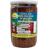 Amazon.com : Dragonfly Super Hot Dried Chilli Crush, Dried Chili Pepper ...